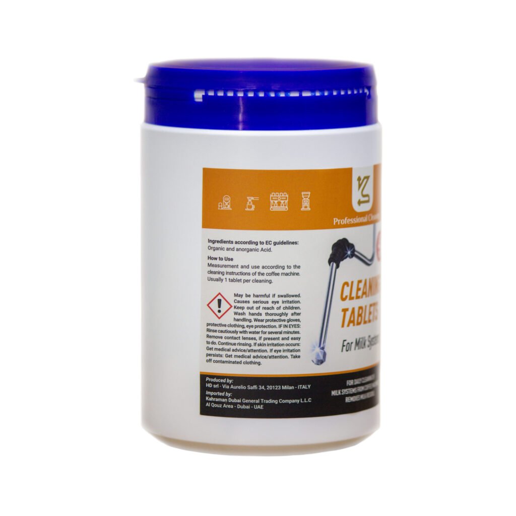 Cleaning Tablets For Milk Systems - Kahraman Dubai